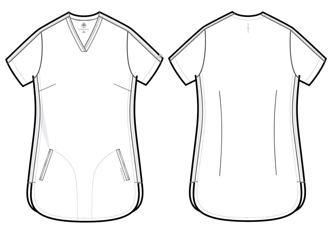 Healing Hands | Women's Scrub Tops | Personalized Embroidery – Labwear.com