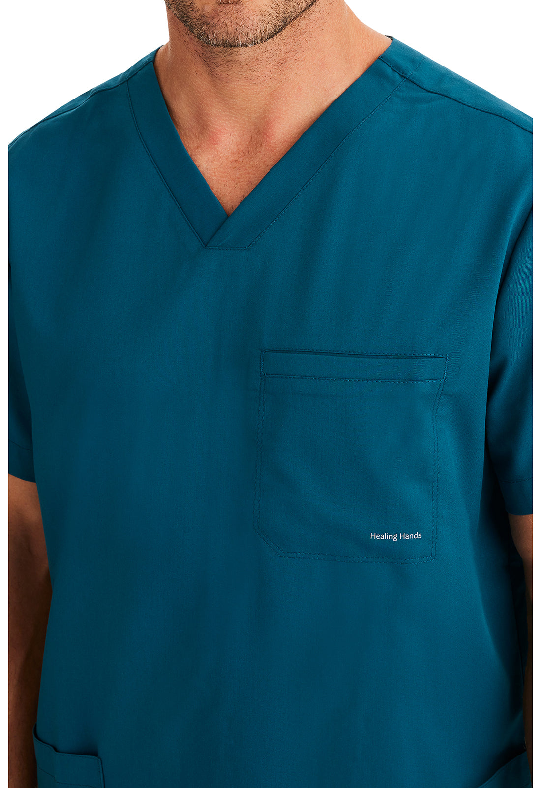 Healing Hands Spencer| Men's Scrub Tops | Personalized Embroidery ...