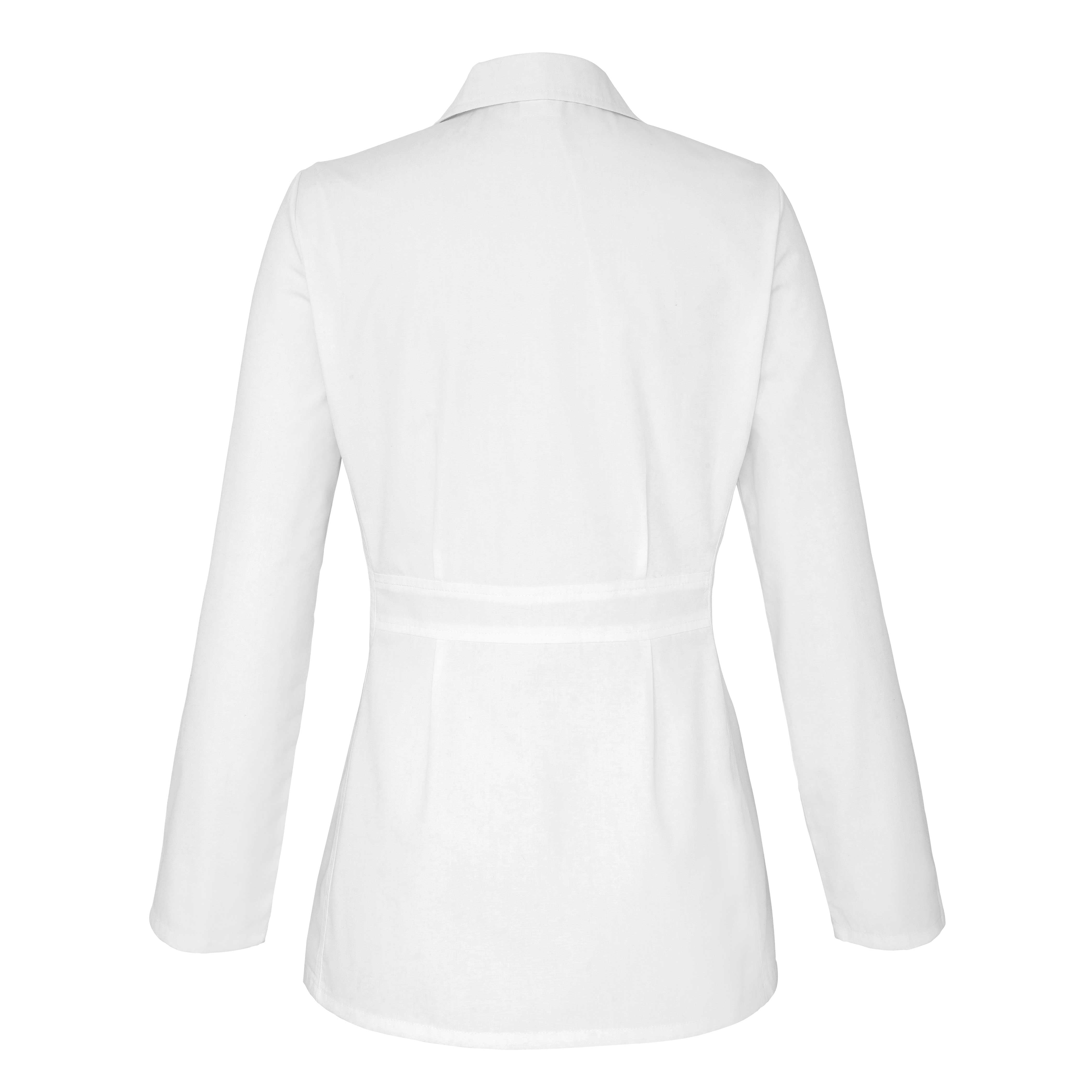 Adar Belted Lab Coat | Stylish Coats | Embroidery | Labwear.com