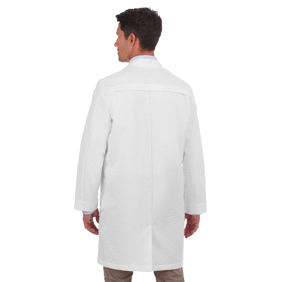 Meta 38" Lab Coat | Men's Big & Tall Lab Coats | Lab Coats Online ...